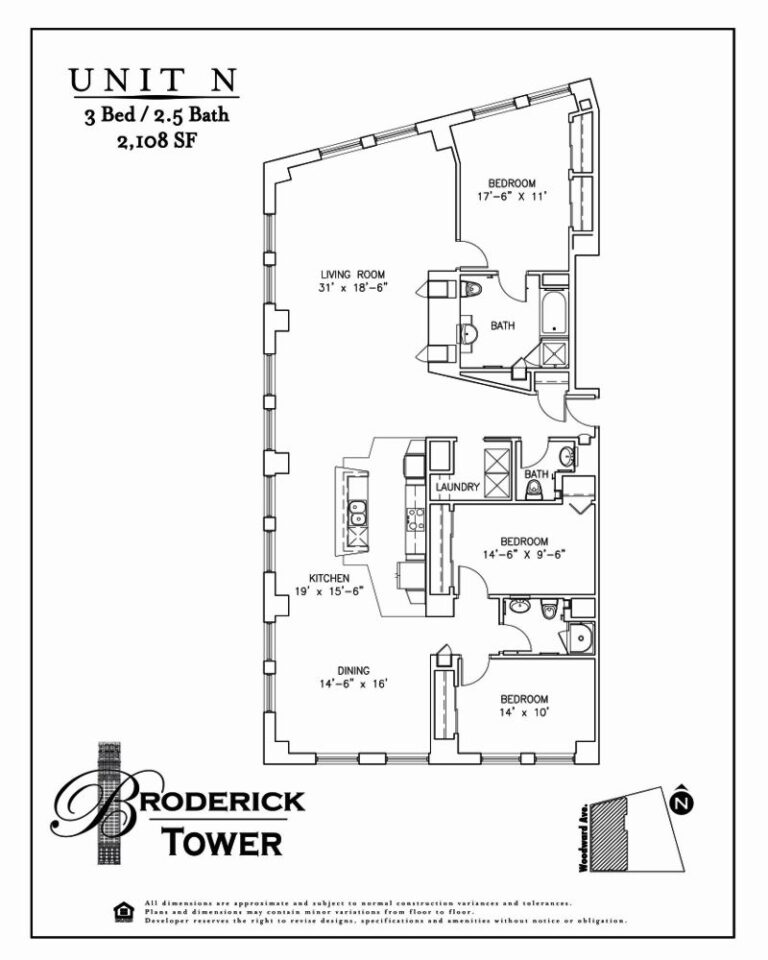 FloorPlans - Broderick Tower Apartments