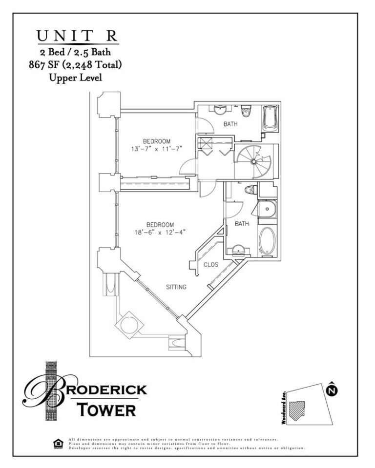 FloorPlans - Broderick Tower Apartments