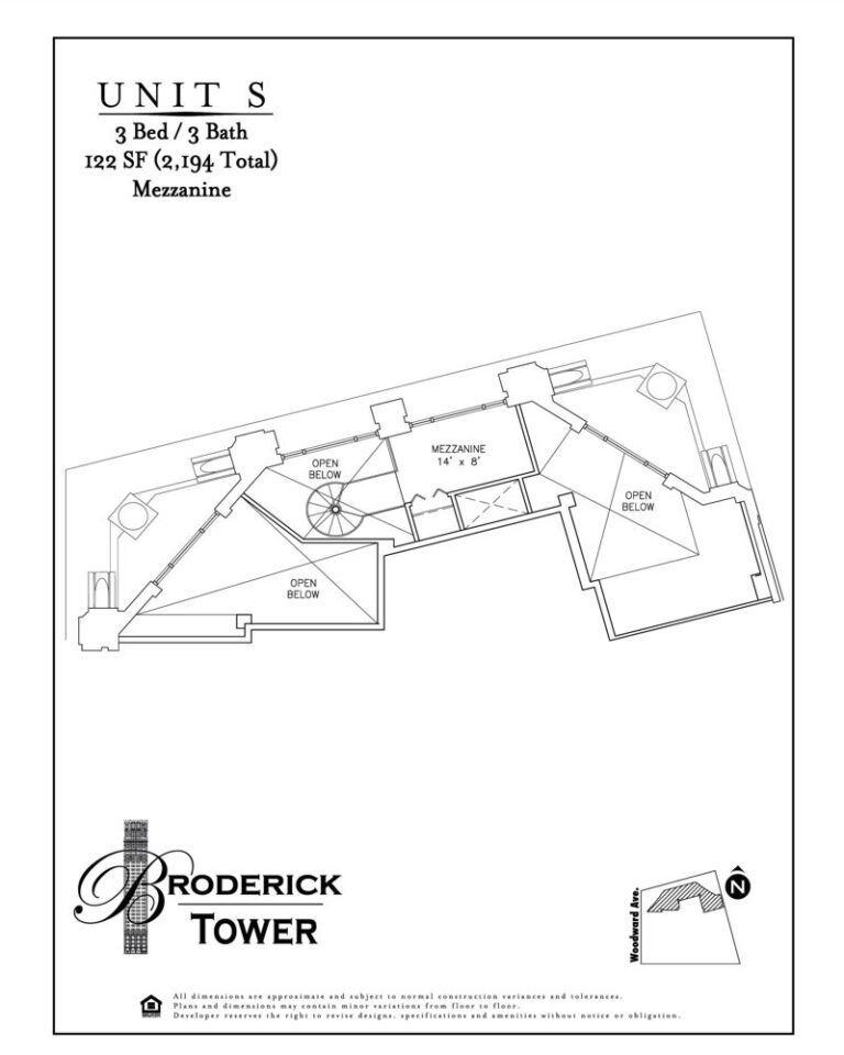 FloorPlans - Broderick Tower Apartments